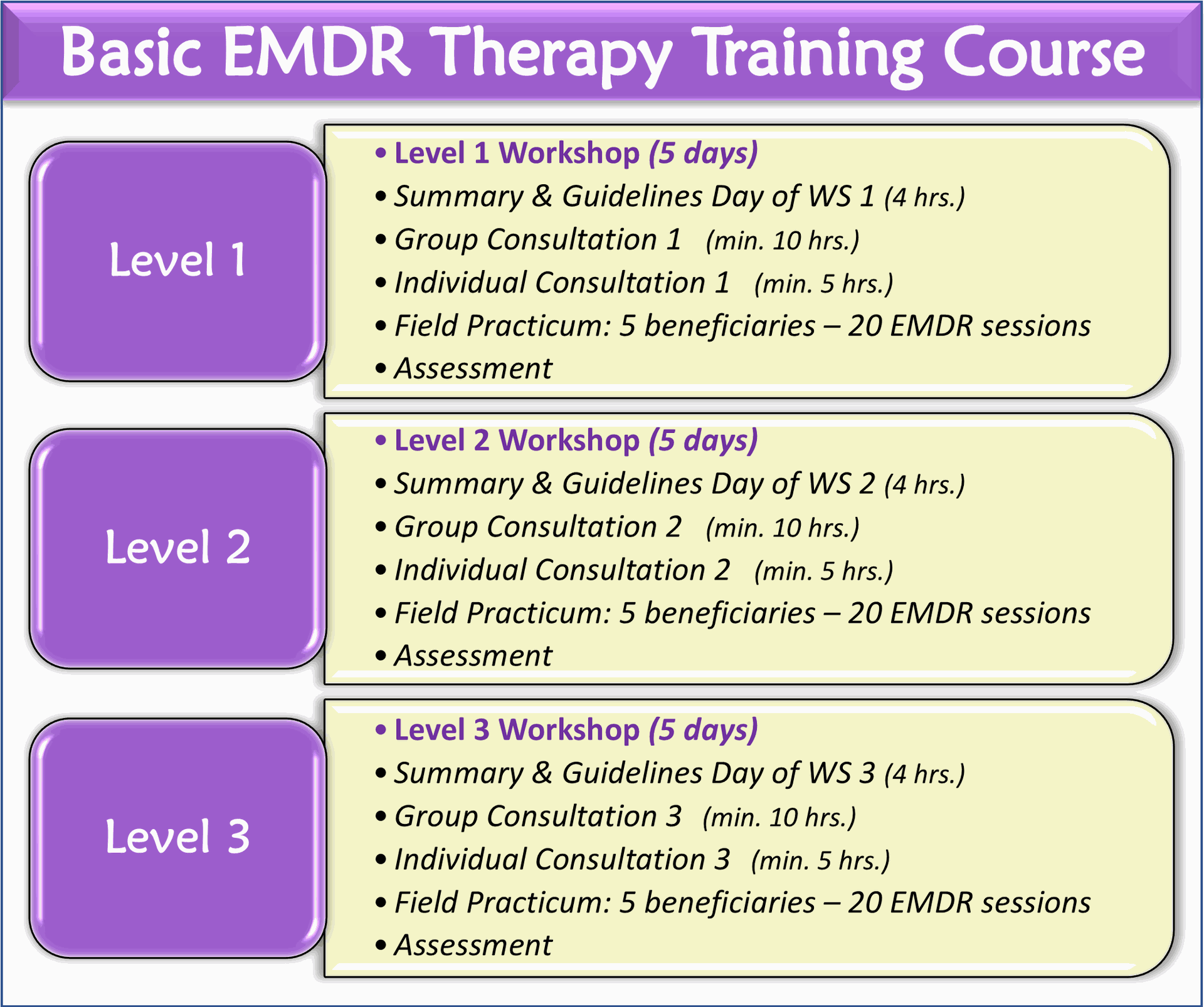 Basic Training | EMDR Lebanon